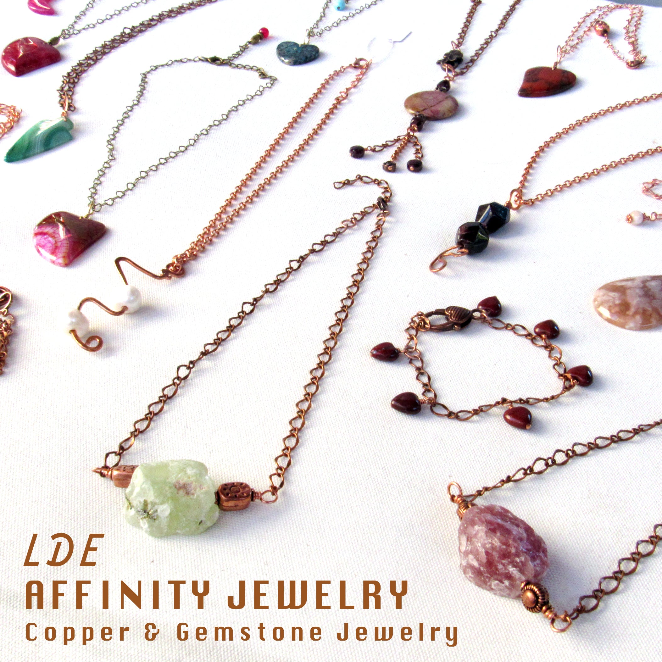 Shop Copper Gemstone Jewelry for Women - LDE Affinity Jewelry