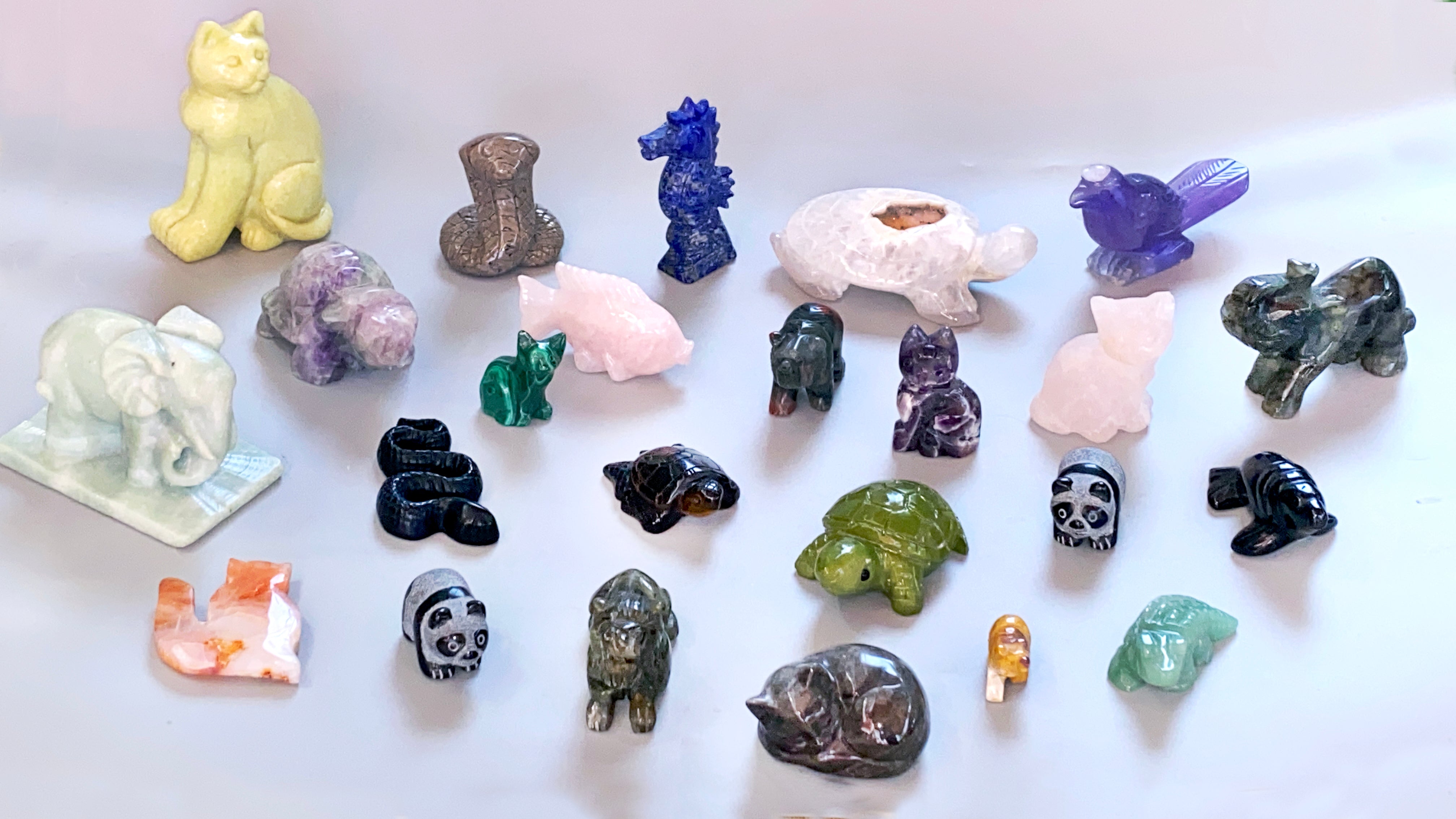 Buy Carved Gemstone Stone Animals – LDE Affinity Jewelry